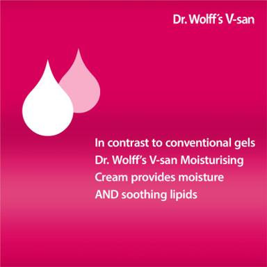 Buy Dr Wolffs V-San Moisturising Cream Incl. Applicator 50g online at ...