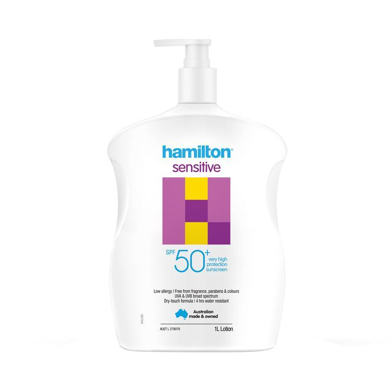 Buy Hamilton SPF 50+ Sensitive 1L online at Chemist Warehouse