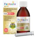 Buy Pentavite Gold Multivitamin + Iron Liquid For Kids 200ml online at ...