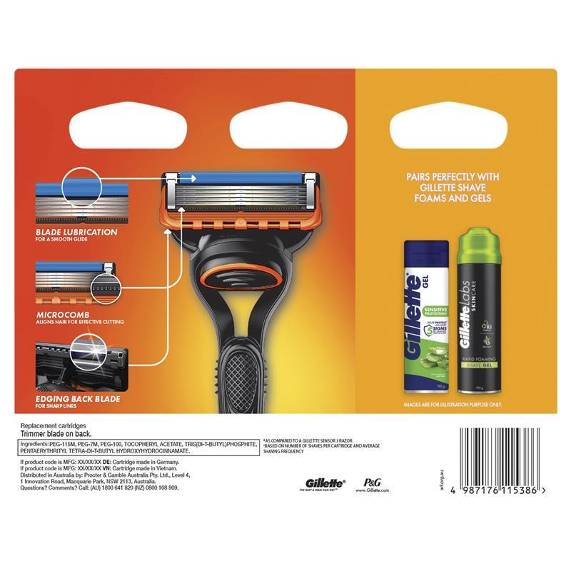 Buy Gillette Fusion Blades 15 Pack online at Chemist Warehouse