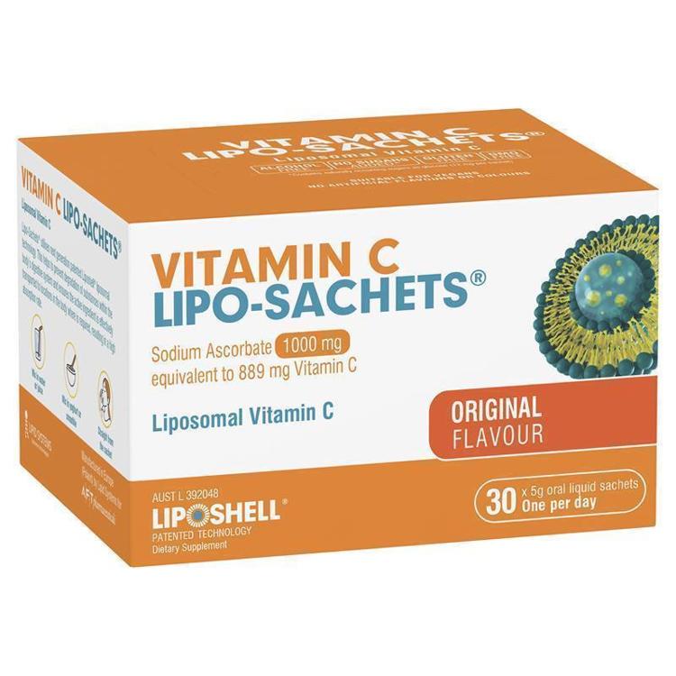 Buy Lipo-Sachets Vitamin C Original 5g 30 Sachets online at Chemist ...