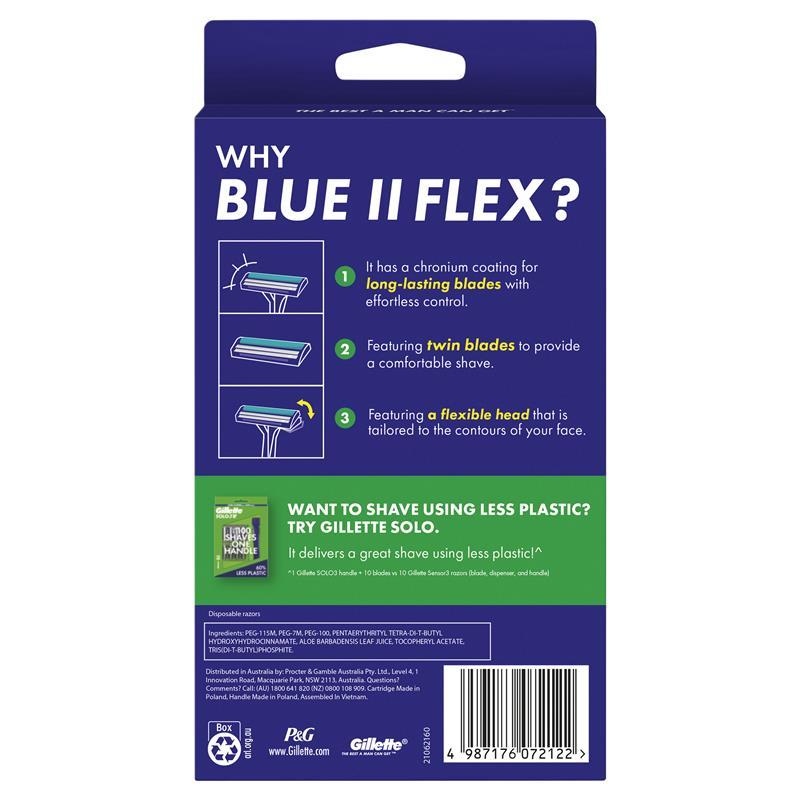 Buy Gillette Blue II Plus 20 Pack online at Chemist Warehouse