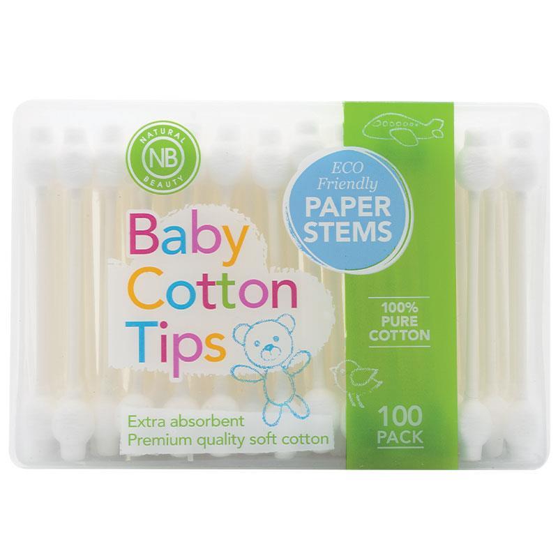 Buy Natural Beauty Baby Contour Cotton Tips 100 Pack online at Chemist ...