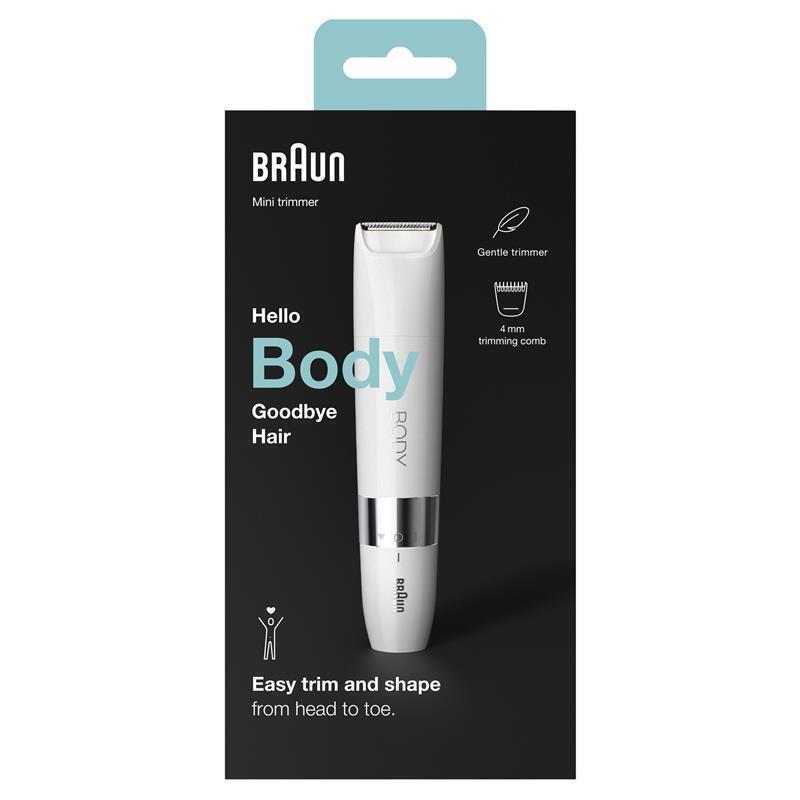 Buy Braun Body Mini Trimmer BS1000 online at Chemist Warehouse