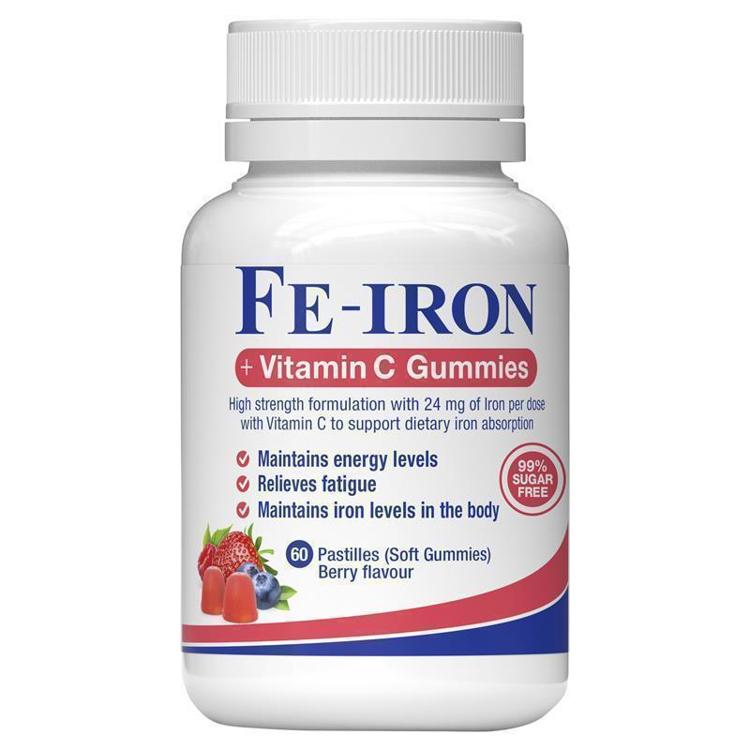 Buy Fefol Fe-Iron And Vitamin C 60 Gummies online at Chemist Warehouse