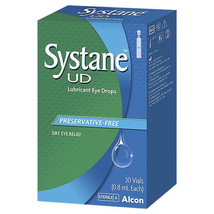 Buy Systane Lubricant Eye Drops 0.8ml 30 Vials online at Chemist Warehouse