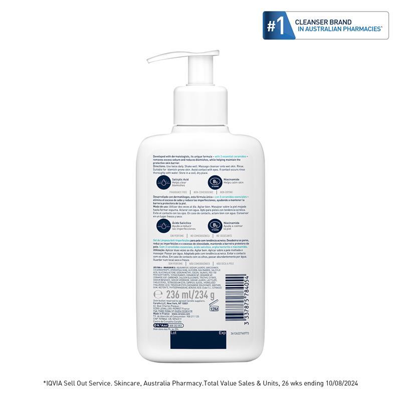 Buy CeraVe Blemish Control Cleanser 236ml online at Chemist Warehouse