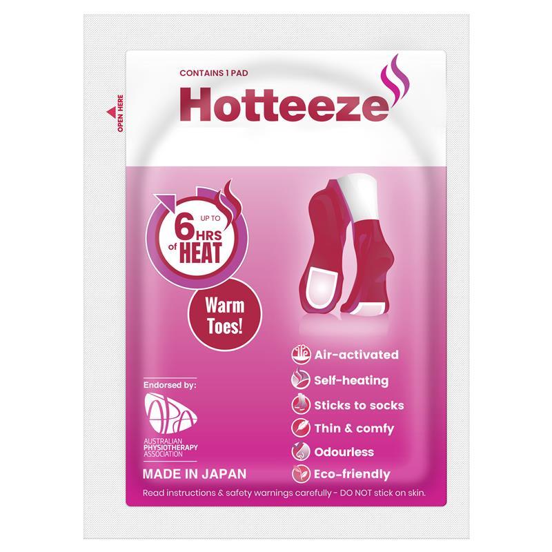 Buy Hotteeze Heat Pads For Feet 5 Pairs online at Chemist Warehouse