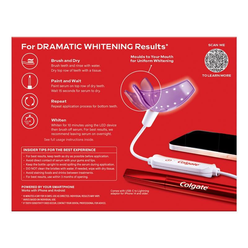 Buy Colgate Optic White LED Flex Light Teeth Whitening Device online at ...