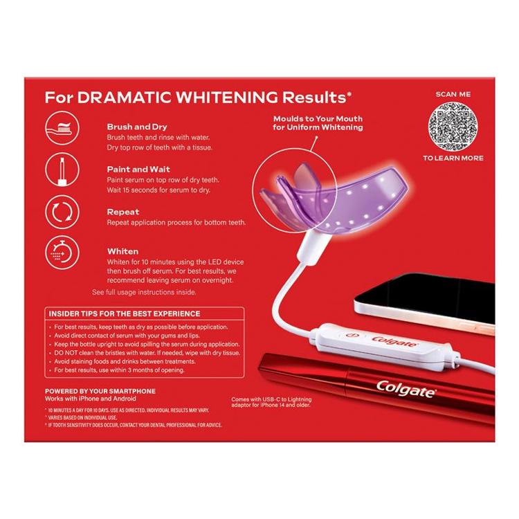 Buy Colgate Optic White LED Flex Light Teeth Whitening Device online at ...