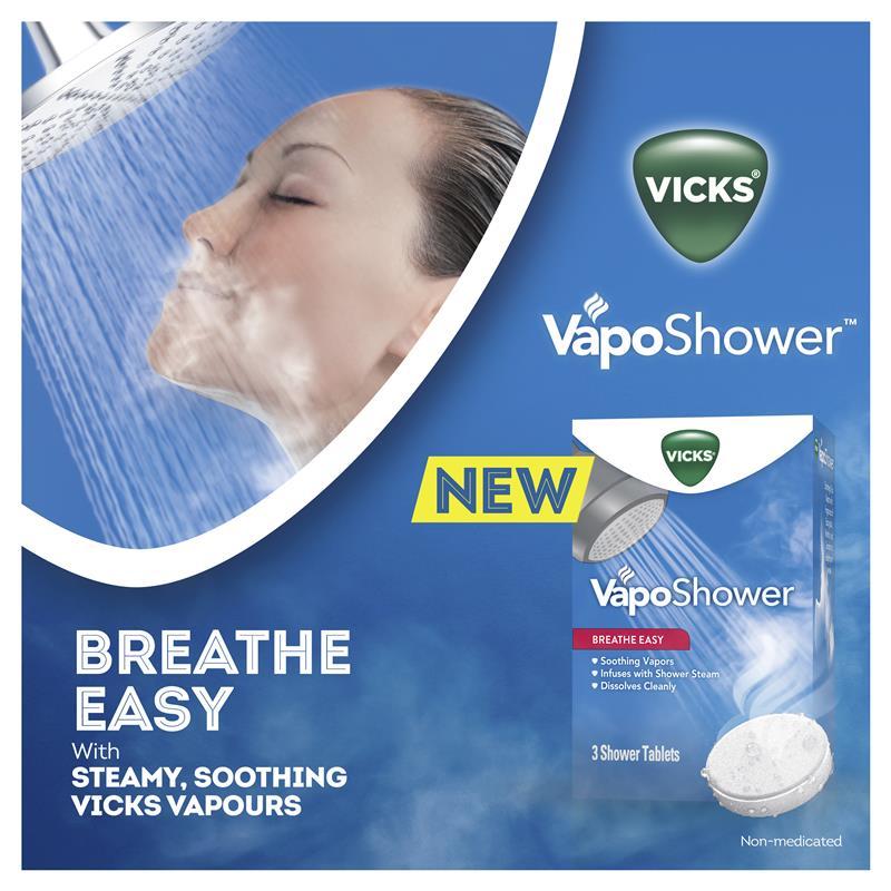 Buy Vicks VapoShower 5 Pack online at Chemist Warehouse