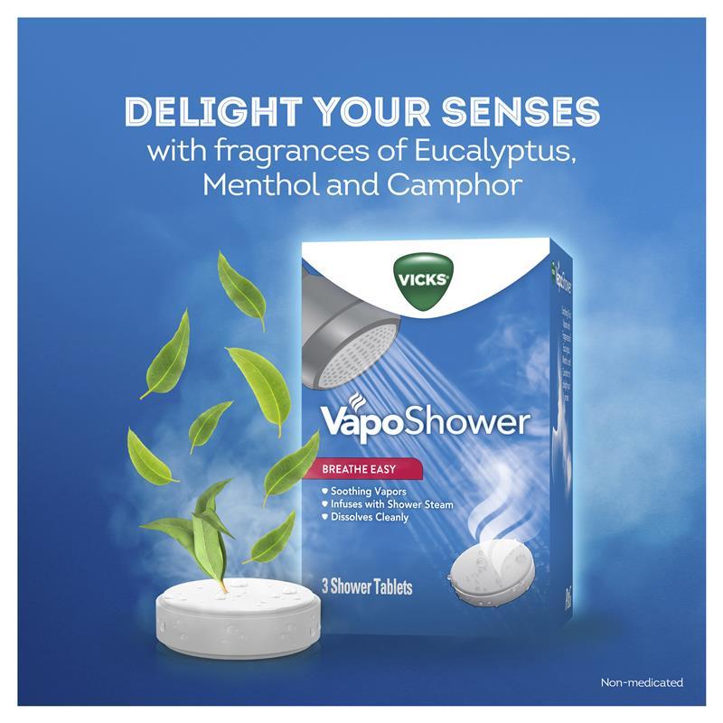 Buy Vicks VapoShower 5 Pack online at Chemist Warehouse