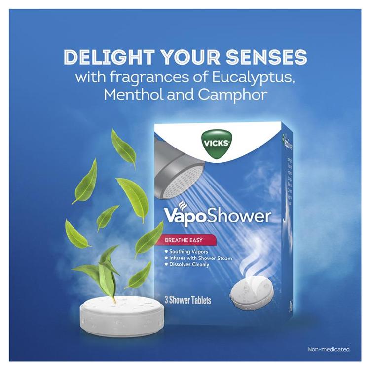 Buy Vicks VapoShower 5 Pack online at Chemist Warehouse