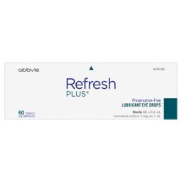 Buy Refresh Plus Eye Drop 0.4ml 60 Vials Exclusive Pack online at ...