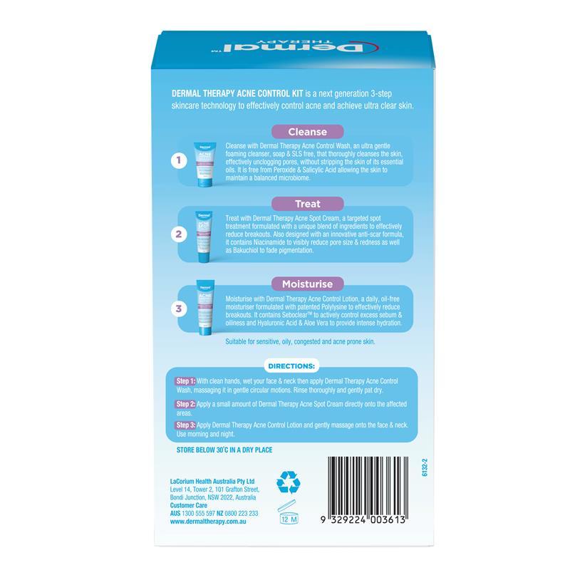 Buy Dermal Therapy Acne Control Kit online at Chemist Warehouse