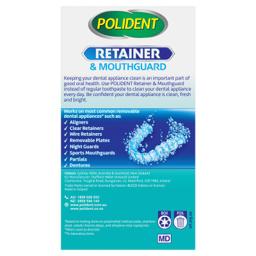 Buy Polident Retainer and Mouthguard Cleanser 108 Tablets Exclusive ...