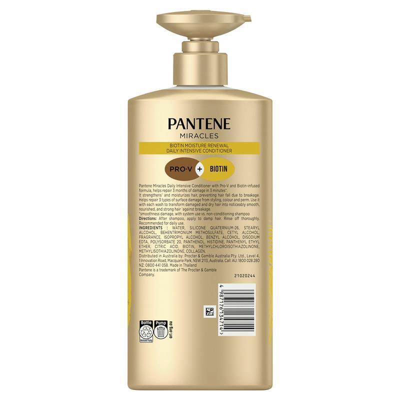 Buy Pantene Pro V 3MM Intensive Daily Moisture Renewal Conditioner ...