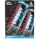 Buy Musashi Blue Raspberry Energy Drinks 500ml x 4 Pack online at ...