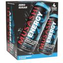 Buy Musashi Blue Raspberry Energy Drinks 500ml x 4 Pack online at ...