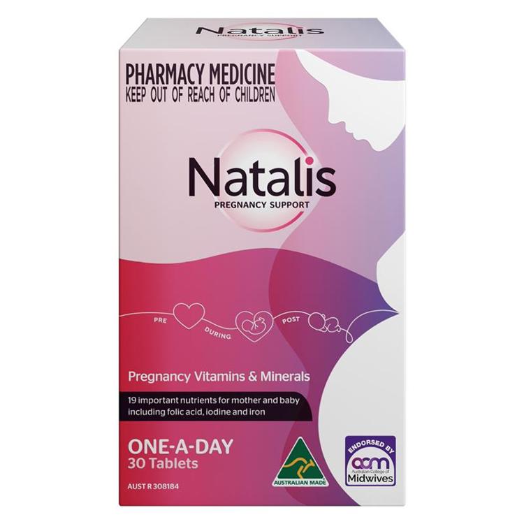 Buy Natalis Pregnancy Support 30 Tablets online at Chemist Warehouse