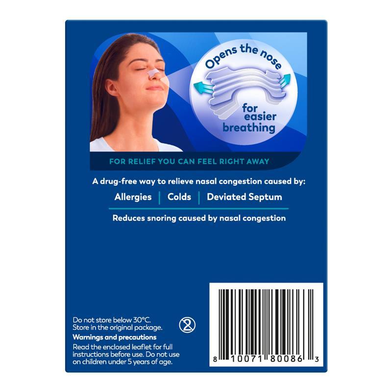 Buy Breathe Right Nasal Strips Extra Strength Clear 44 Strips online at ...