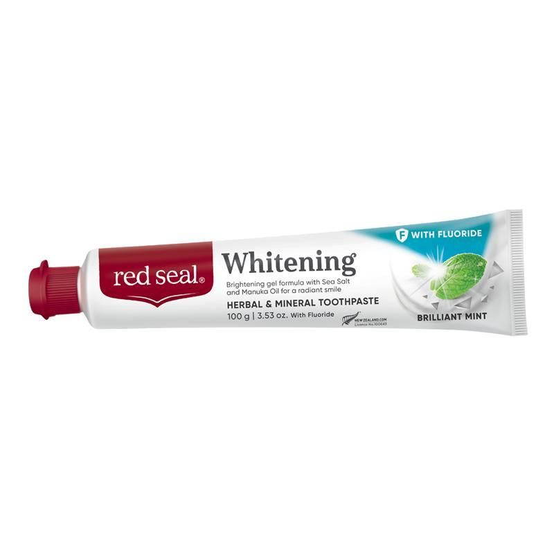 Buy Red Seal Toothpaste Whitening Fluoride 100g online at Chemist Warehouse
