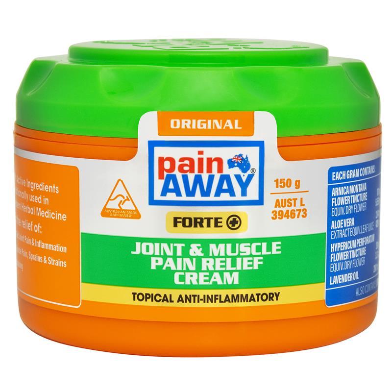 Buy Pain Away Forte + Joint & Muscle Pain Relief Cream 150g online at ...