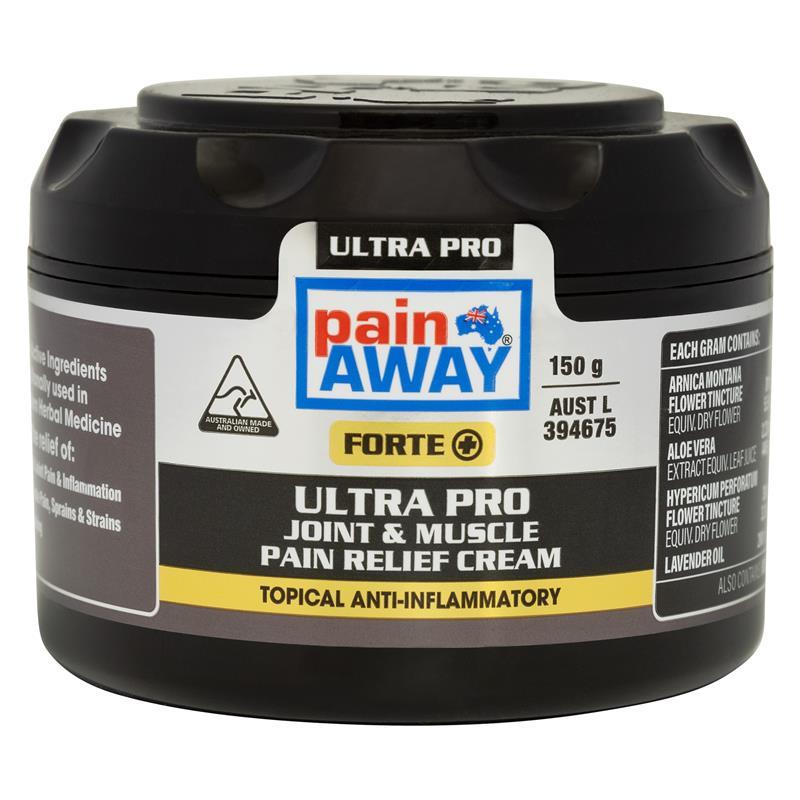 Buy Pain Away Forte + Ultra Pro Joint & Muscle Pain Relief Cream 150g ...