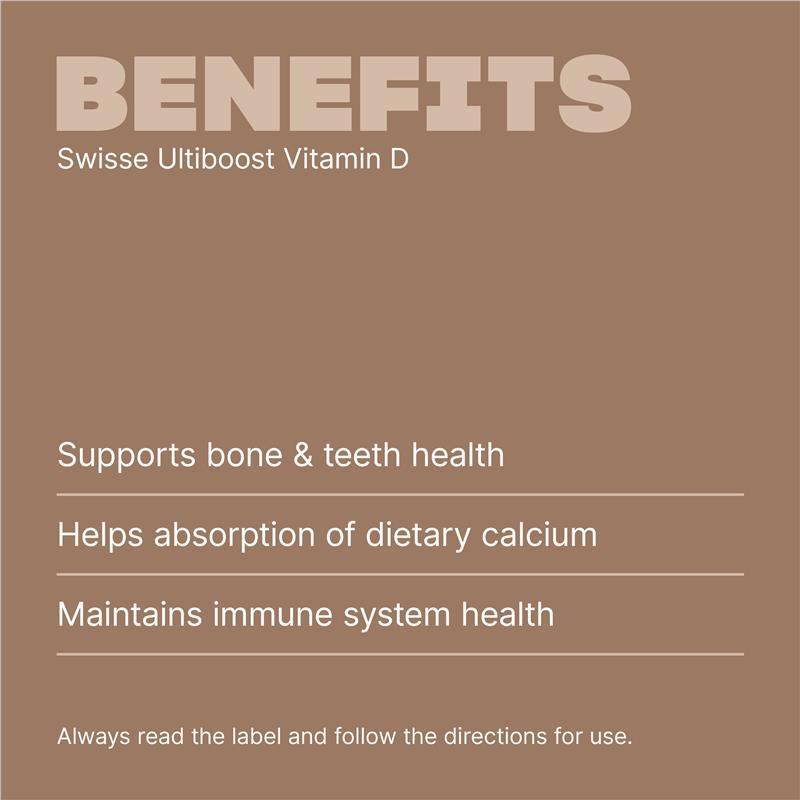 Buy Swisse Vitamin D 500 Capsules Exclusive Size online at Chemist ...
