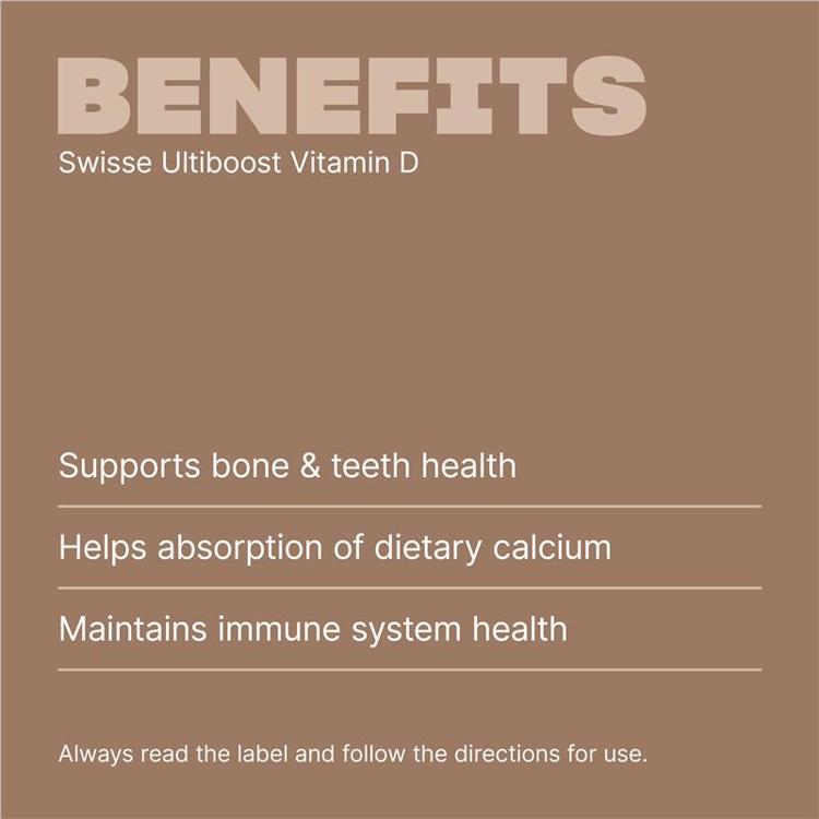 Buy Swisse Vitamin D 500 Capsules Exclusive Size online at Chemist ...