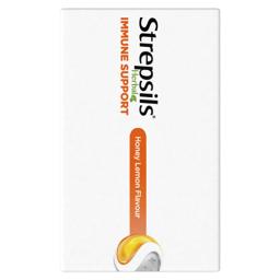 Buy Strepsils Herbal Immune Support Lozenges Honey Lemon 32 Pack online ...