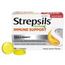 Buy Strepsils Herbal Immune Support Lozenges Honey Lemon 32 Pack online ...