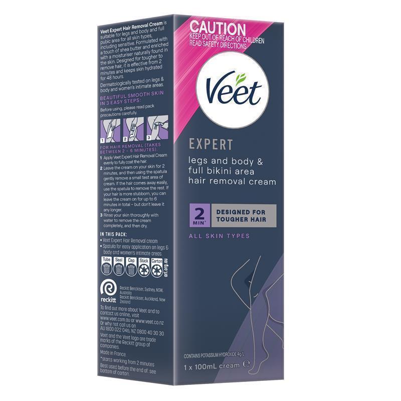 Buy Veet Expert Hair Removal Cream 100ml online at Chemist Warehouse