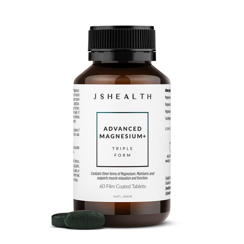 Buy JSHealth Advanced Magnesium+ - 60 Tablets online at Chemist Warehouse