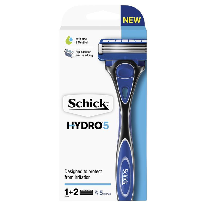 Buy Schick Hydro 5 Razor Handle + 2 Refills online at Chemist Warehouse