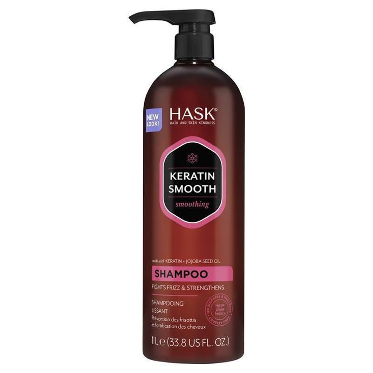 Buy Hask Keratin Protein Smoothing Shampoo 1L online at Chemist Warehouse