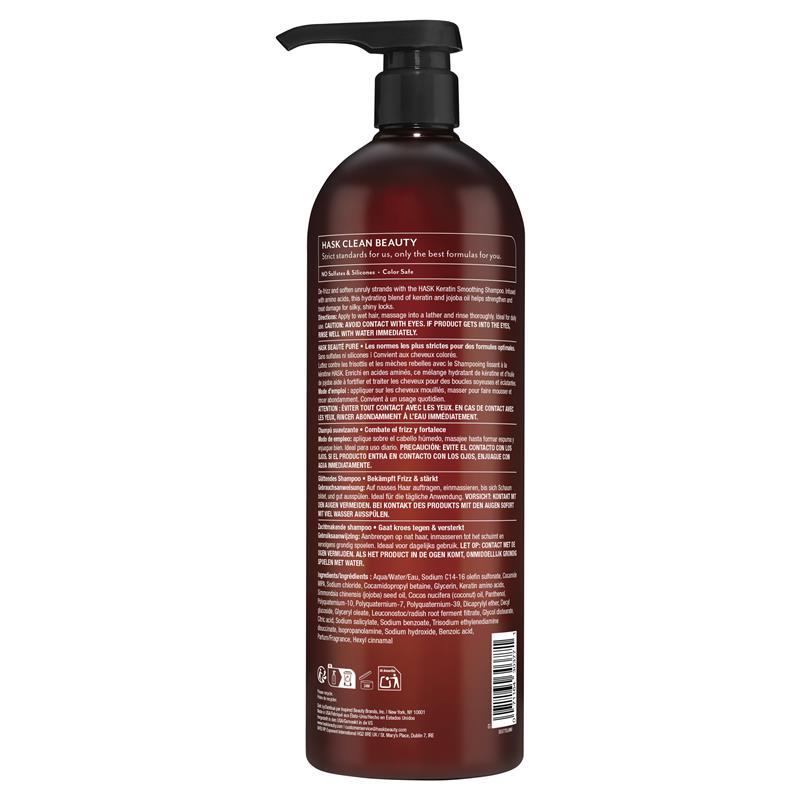 Buy Hask Keratin Protein Smoothing Shampoo 1L online at Chemist Warehouse