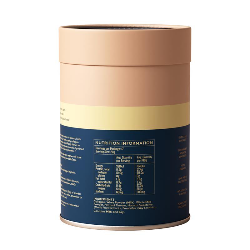 Buy Dose & Co Collagen Creamer Vanilla 340g online at Chemist Warehouse