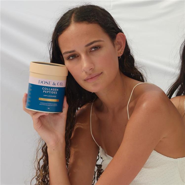 Buy Dose & Co Collagen Peptides Unflavoured 200g online at Chemist ...