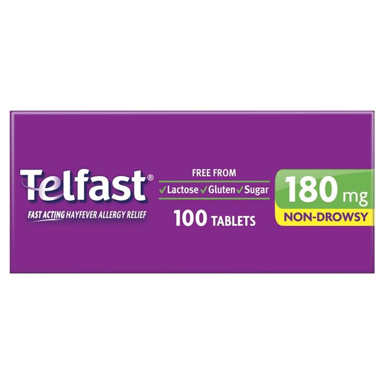 Buy Telfast 180mg 100 Tablets Exclusive Size online at Chemist Warehouse