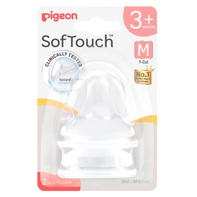 Buy Pigeon SofTouch Teat M 2 Pack online at Chemist Warehouse