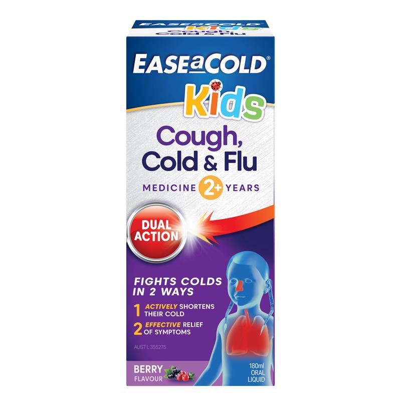 Buy Ease a Cold Kids Cough Cold and Flu 180ml online at Chemist Warehouse