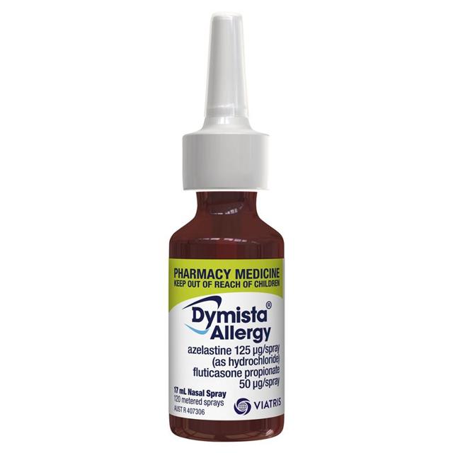 Buy Dymista Allergy Nasal Spray 120 Dose online at Chemist Warehouse