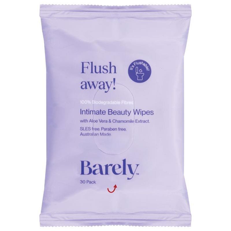 Buy Barely Flushable Intimate Wipes 30 Pack online at Chemist Warehouse