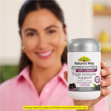 Buy Nature's Way Adult Vita Gummies High Strength Triple Immune 50 ...