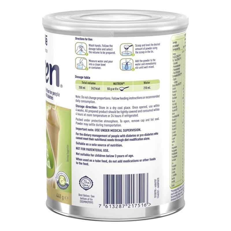 Buy Nutren Diabetes 440g online at Chemist Warehouse