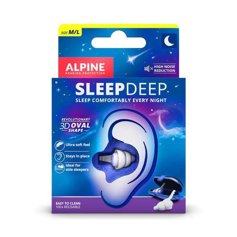 Buy Alpine SleepDeep Earplugs 1 set per pack online at Chemist Warehouse