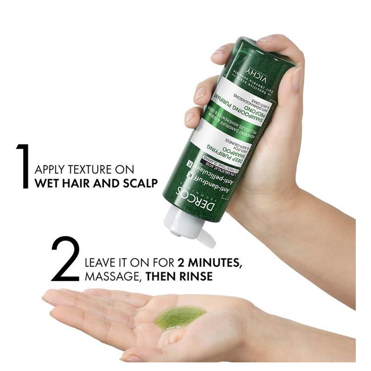 Buy Dercos Anti-Dandruff K Deep Purifying Shampoo 250ml online at ...