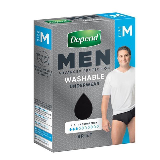 Buy Depend Men Washable Incontinence Underwear Medium online at Chemist ...