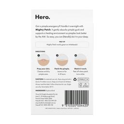 Buy Hero Mighty Patch Original Hydrocolloid Pimple Patches 24 pack ...
